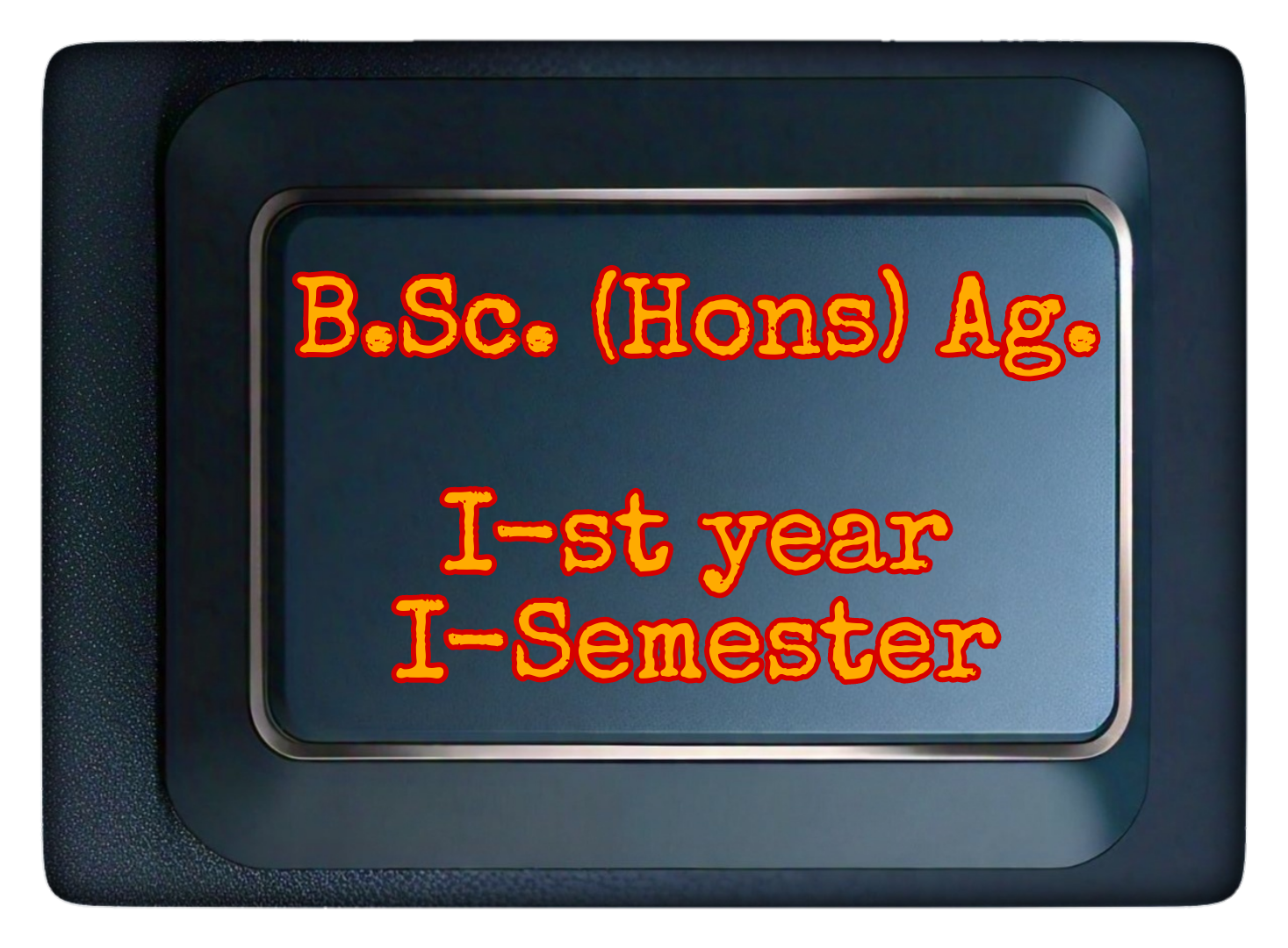 B.Sc. (Hons) Agriculture All Semester 5TH DEANS